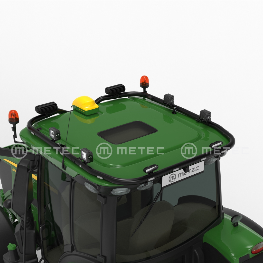 Rampe de toit 360° - JOHN DEERE 6R 2018+ - Avec LEDs - BAT TRUCK