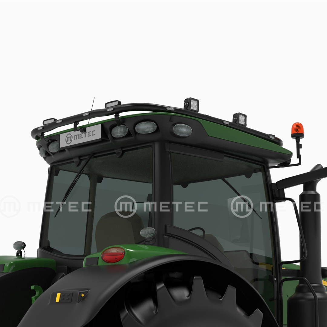 Rampe de toit 360° - JOHN DEERE 6R 2018+ - Avec LEDs - BAT TRUCK