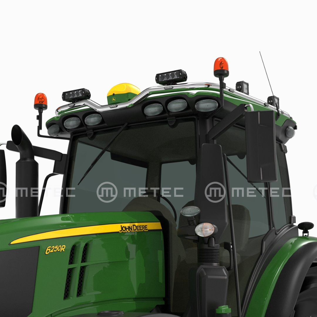 Rampe de toit 360° - JOHN DEERE 6R 2018+ - Avec LEDs - BAT TRUCK
